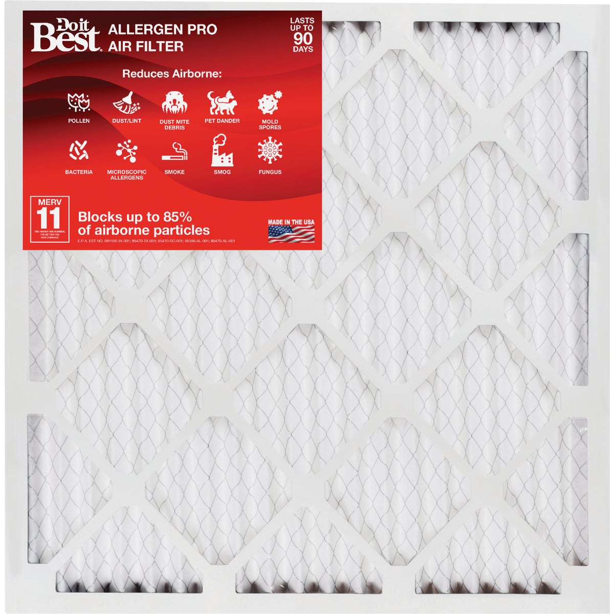 Best 16x20x1 air filter store